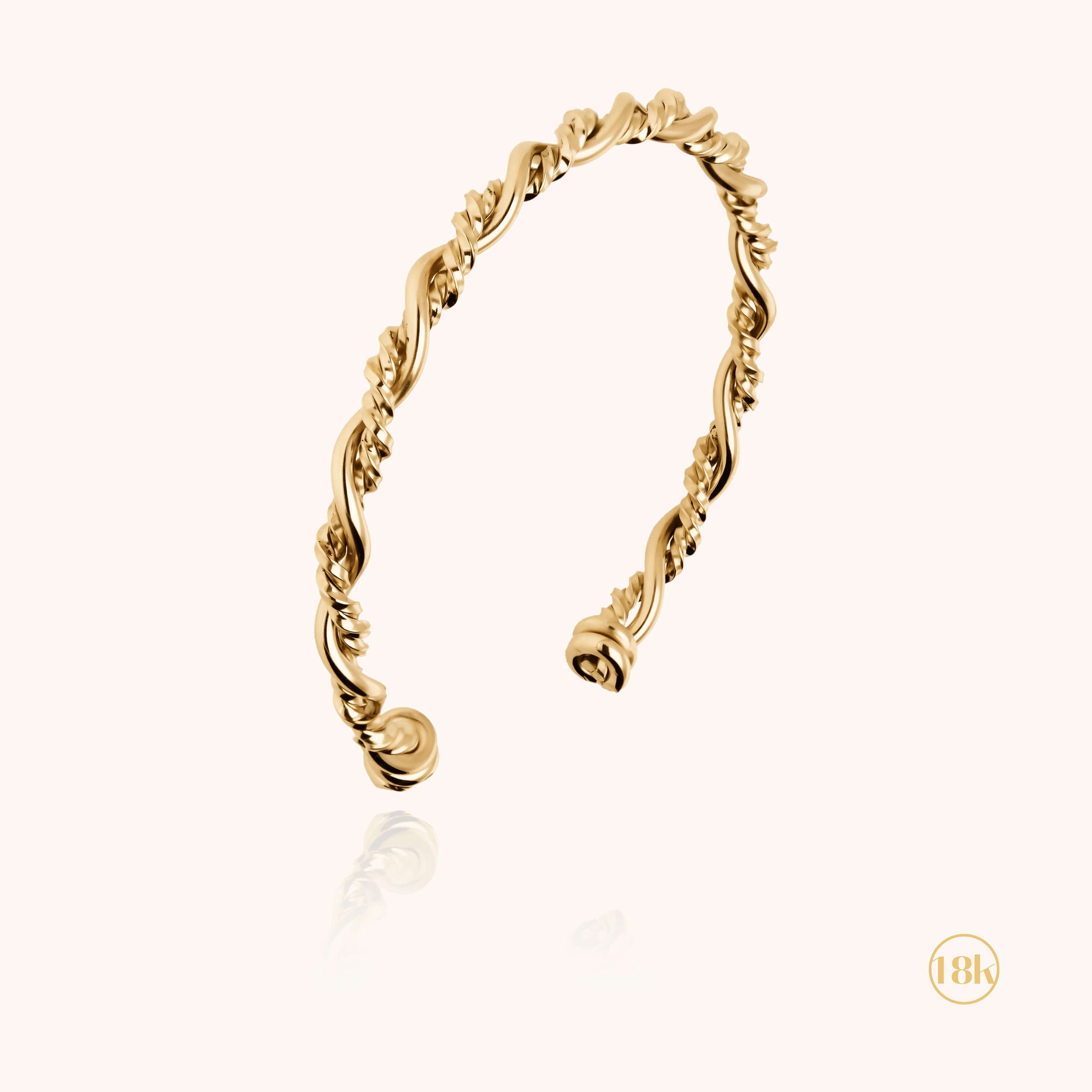 Bramble Monochrome bracelet - 18k yellow gold